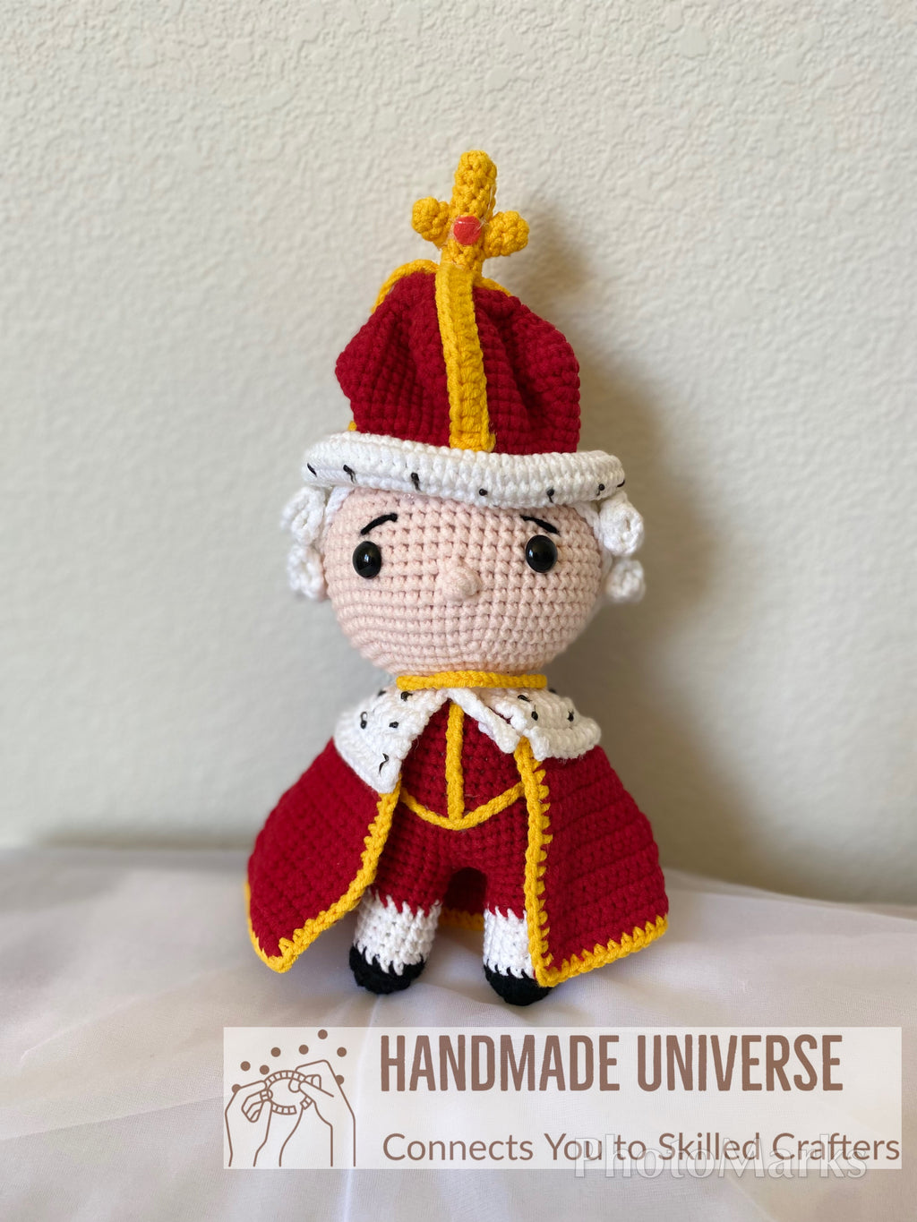 King George III Crochet Dolls, King George III Doll, King George III P ...